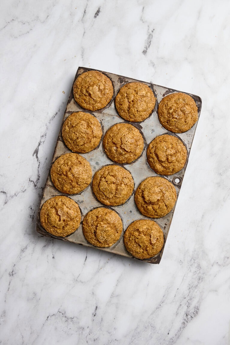 Banana Pumpkin Muffins - Stuck On Sweet