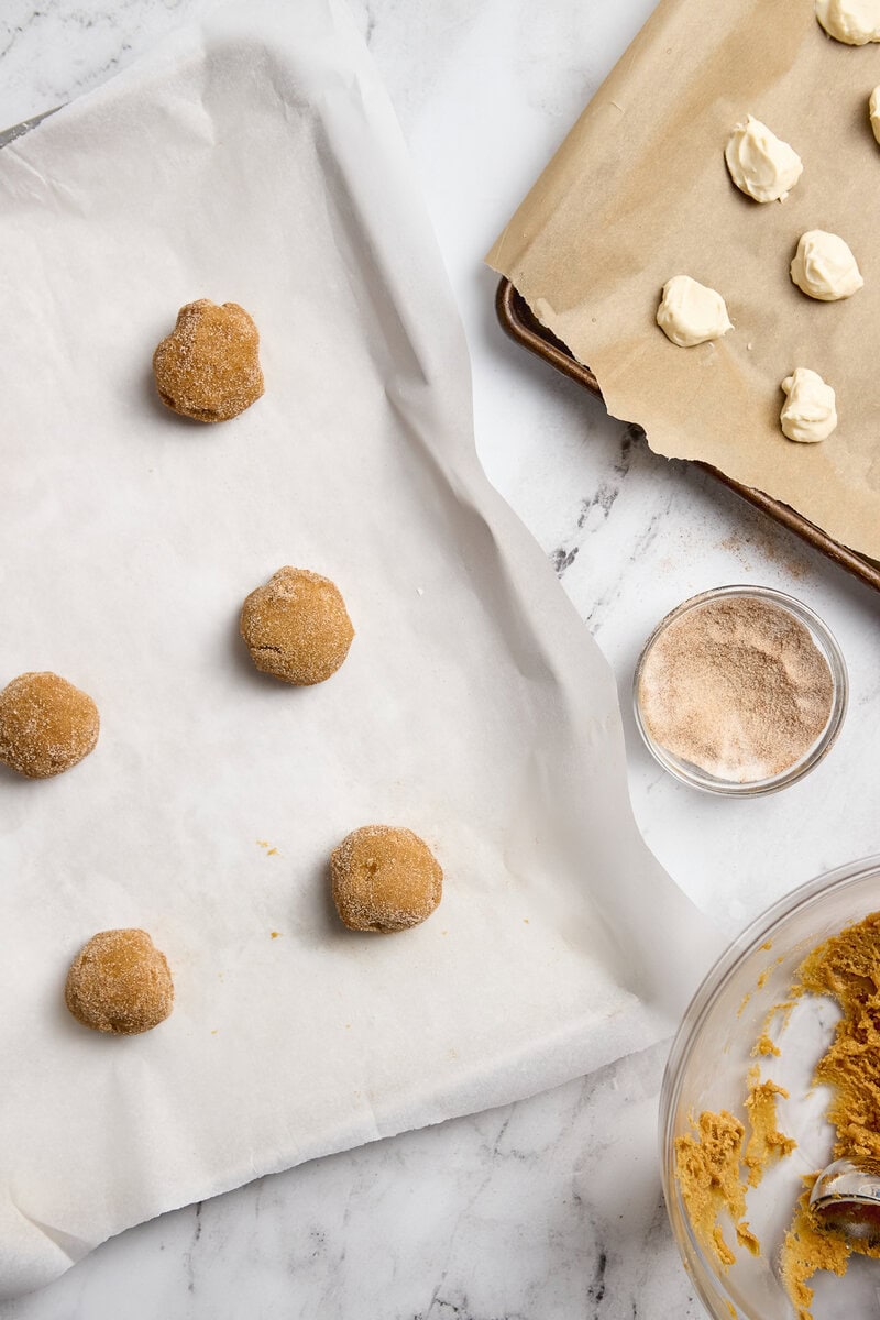 Pumpkin Cheesecake Cookies - Stuck On Sweet