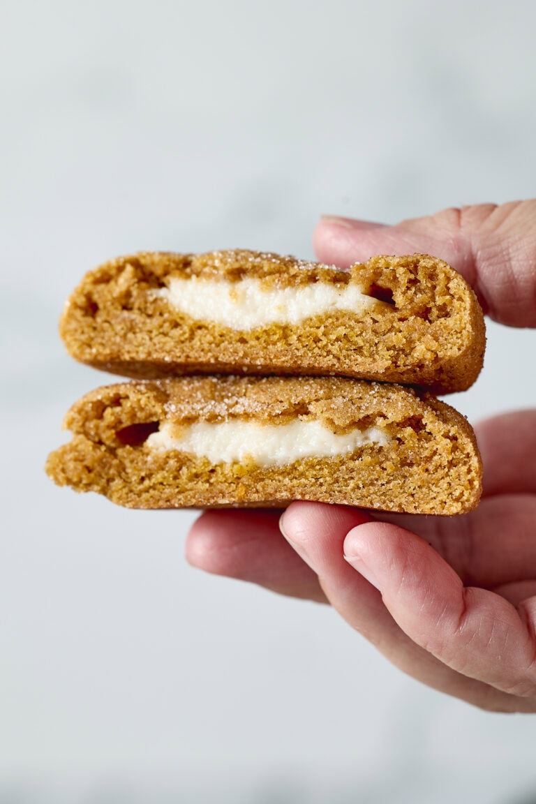 Pumpkin Cheesecake Cookies - Stuck On Sweet
