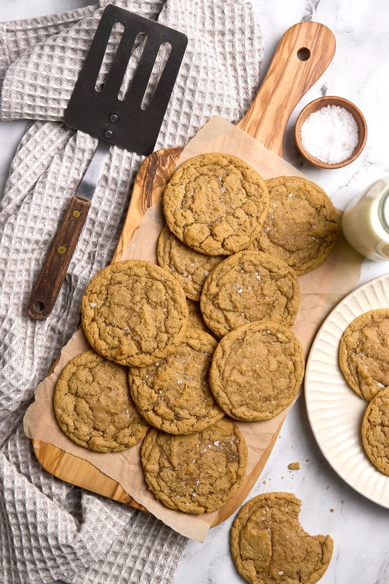 Chewy Chocolate Chipless Cookies - Stuck On Sweet